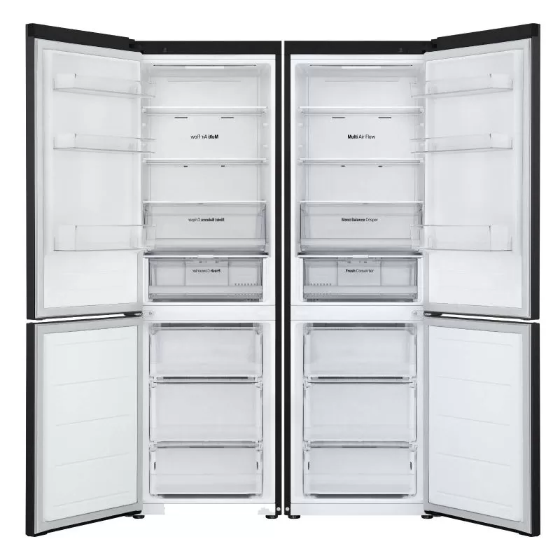 ثلاجة ديجيتال بابواب متجاورة مع موزع مياه ، سعة 655 لتر 604 من سامسونج ...